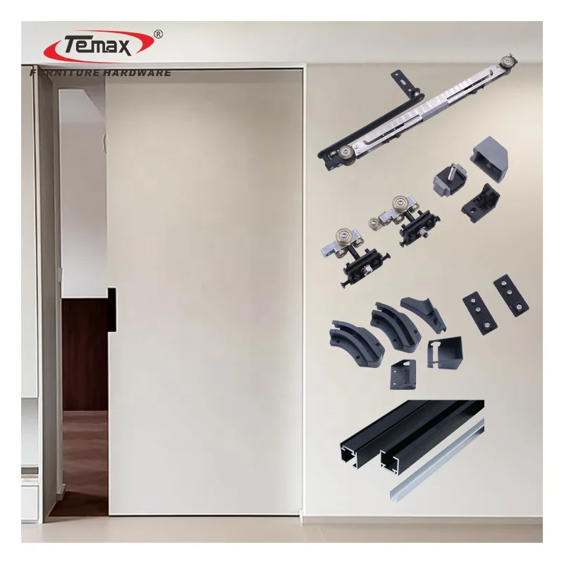 Temax New Sliding Cabinet Door System Soft Close Flush Sliding Door ...