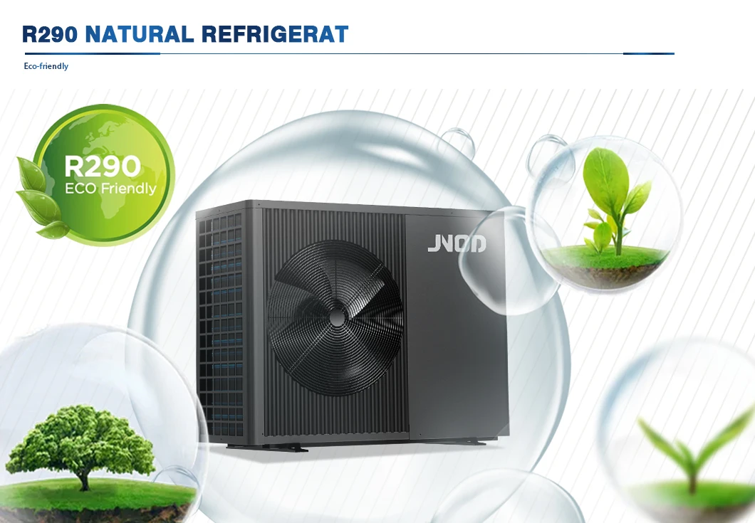 Jnod New Energy Heatpump R290 Warmepumpe 6kw 9kw 12kw 16kw Heating Cooling Monobloc Dc Inverter ...