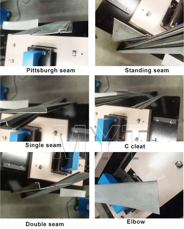 Hvac Air Duct Work Pittsburgh Snap Lock Former 1.5mm Thick Steel Nip ...