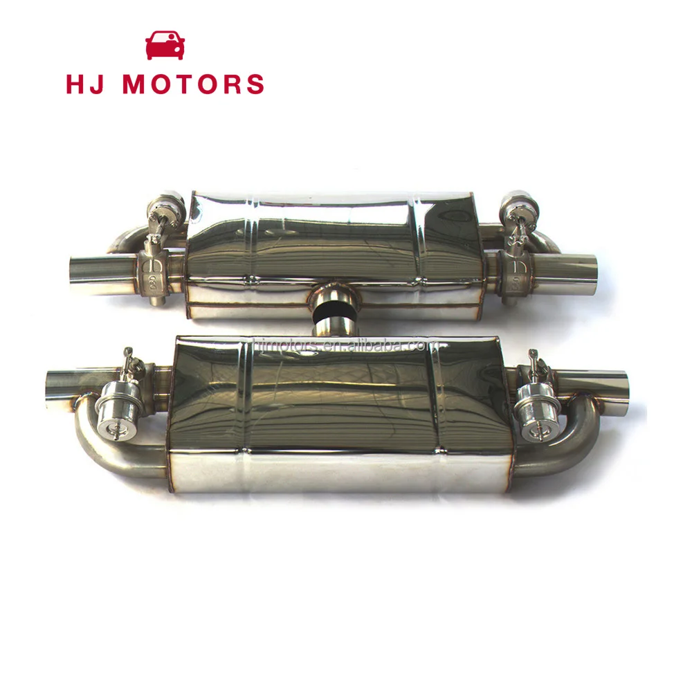 Stainless Steel Universal Electric & Vacuum Valve Exhaust Muffler With ...