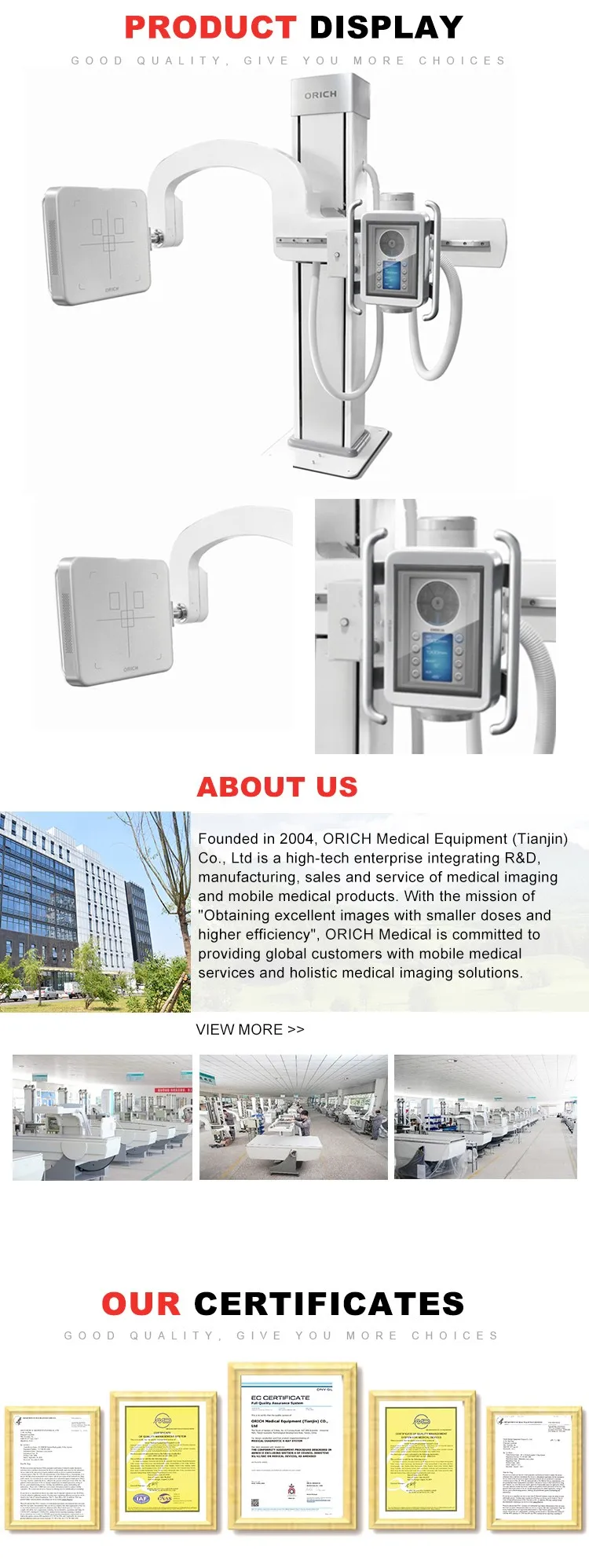 High Frequency Digital Uc-arm X Ray Machine Medical X Ray Machine - Buy ...