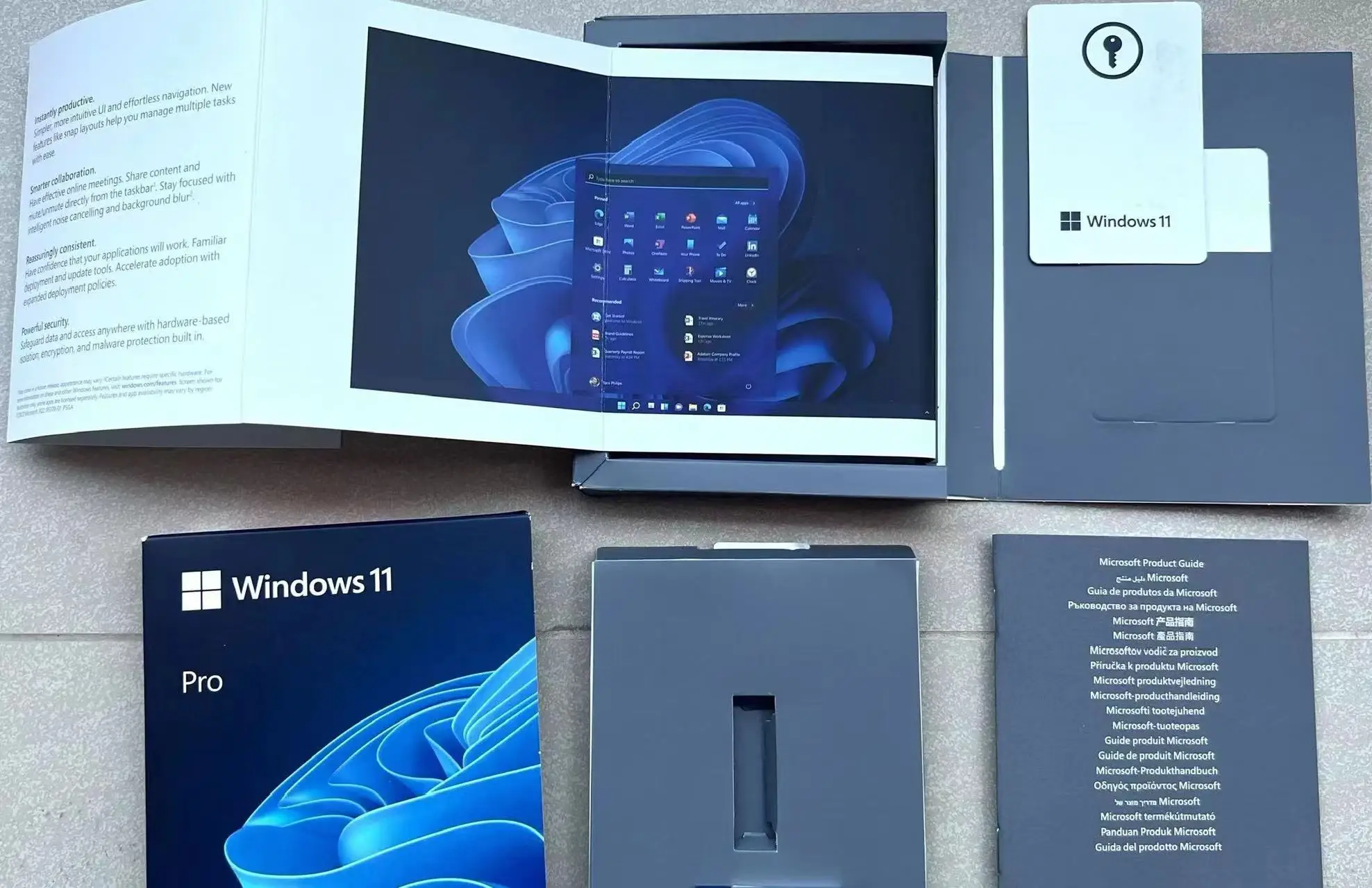 Windows 11 Pro Usb 3.0完整原装包装dhl发货，12个月保证usb 3.0 Windows 11 Pro Box ...