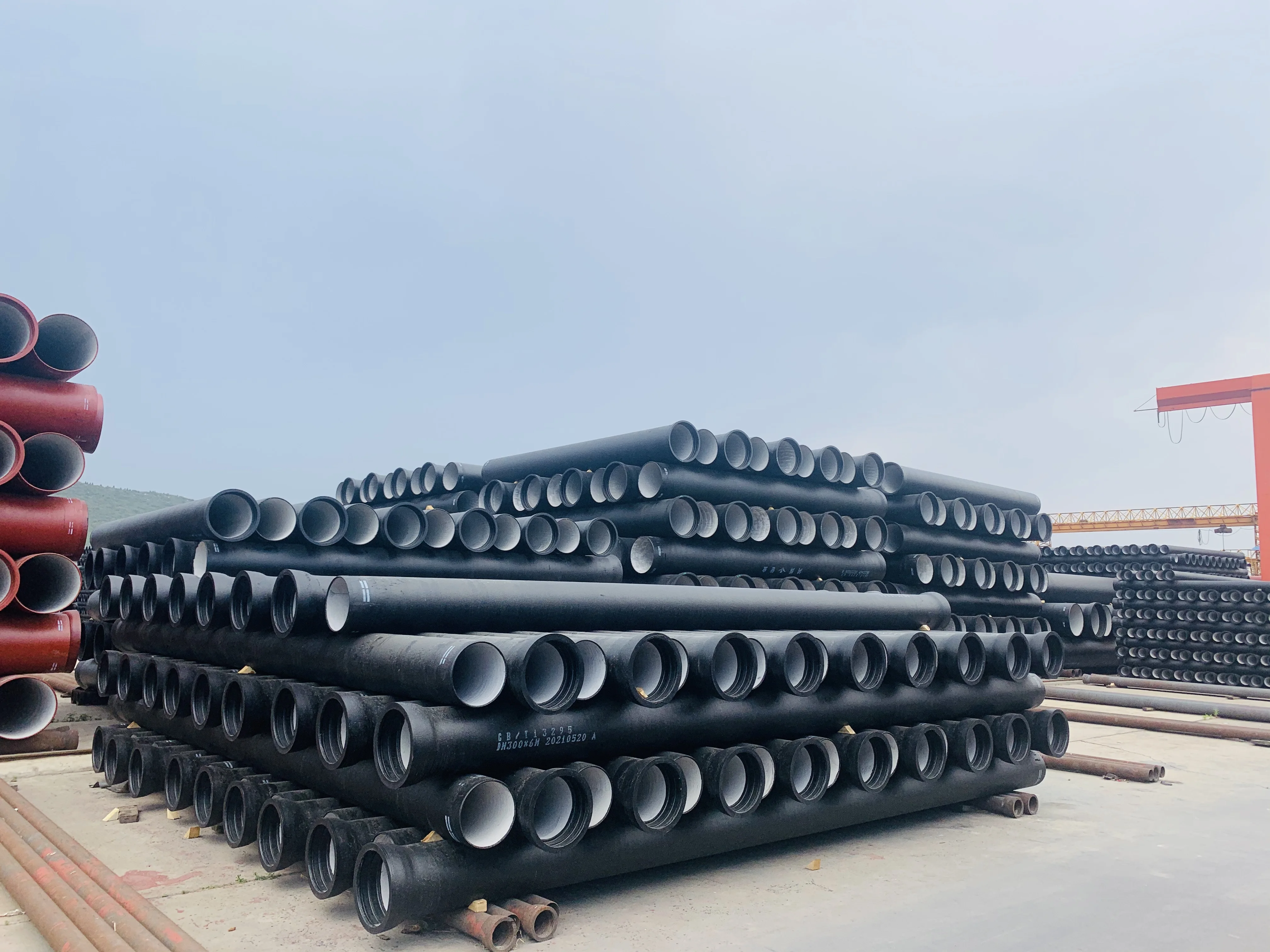 Ductile Iron Pipe Dn800 Ductile Iron Pipe Flange 300mm K7 Ductile Iron ...