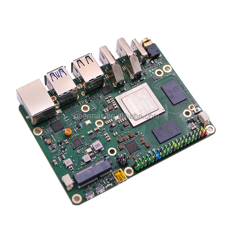 Rock Pi 5b 8gb Lpddr4x Ram 32mb Spi Flash Wifi 6e Bt5.2 64bit Octa Core ...