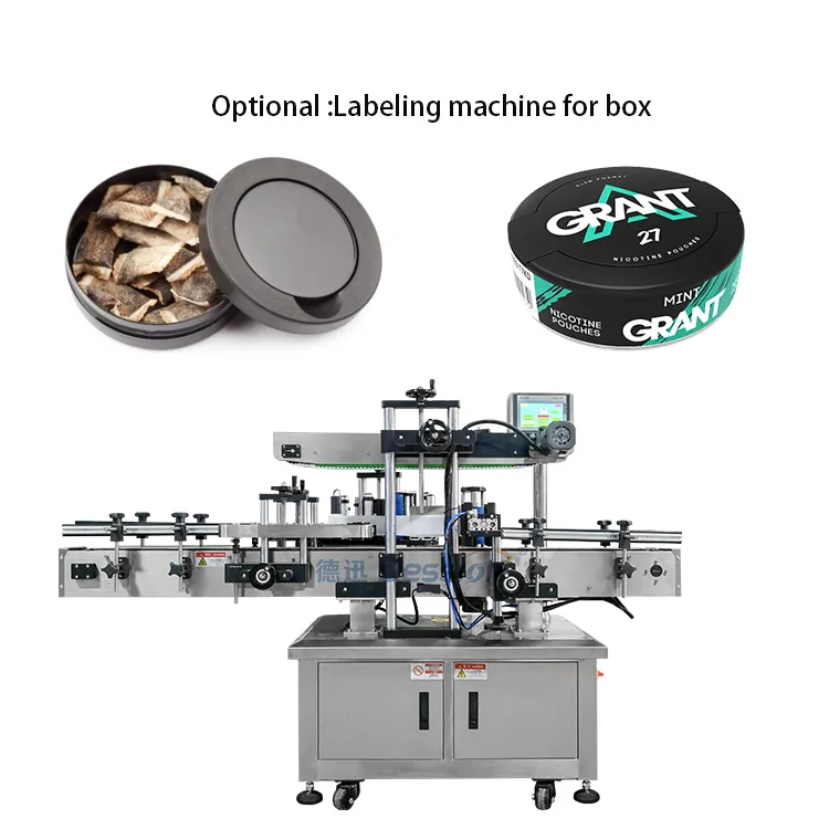 Automatic Snus Packing Machine - High Speed & Efficiency