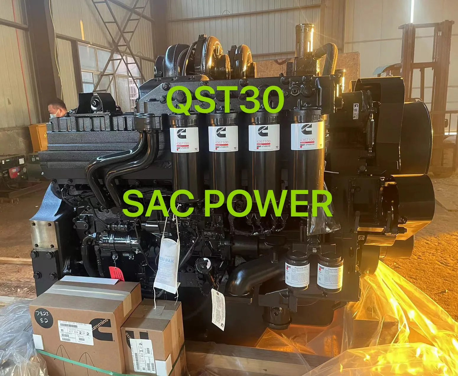 Cummins QST30-C Diesel Engine - 1050HP for Belaz Machines