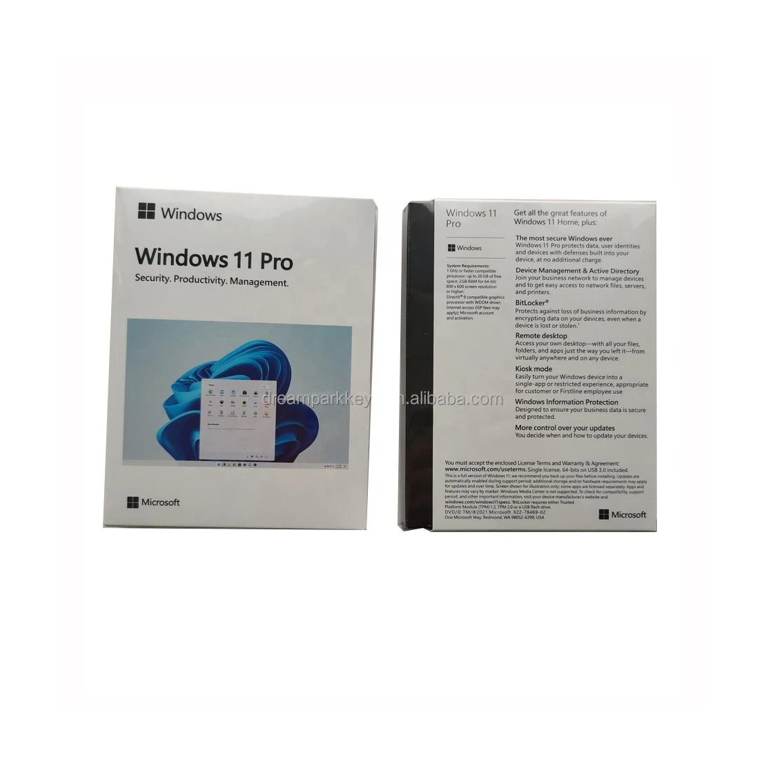 Microsoft Windows 11 Pro Activation Online Usb Box Win 11 Professional ...