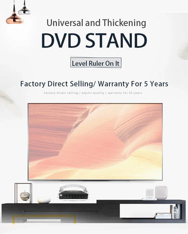 STB/DVD Mount - Professional Set-Top Box Glass Wall Shelf