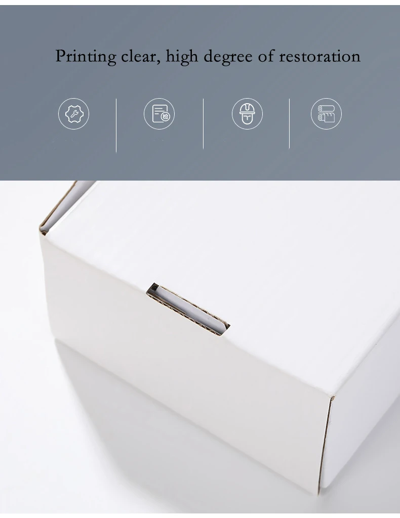 Custom Size White Corrugated Box - Perfect for Gift Packing