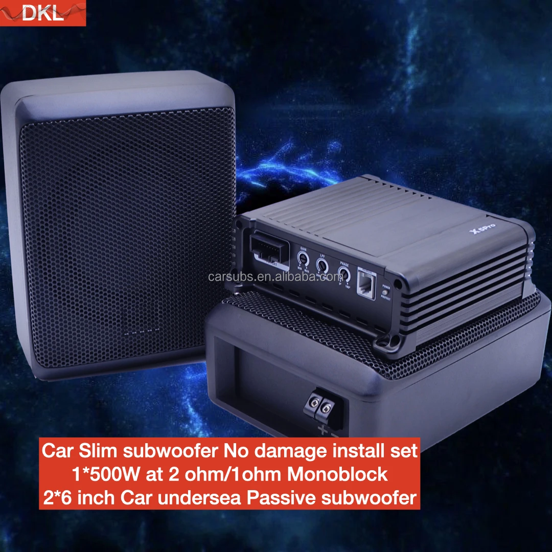 Sound Quality Car Passive Subwoofer Amplifier 2.1 CH Sets