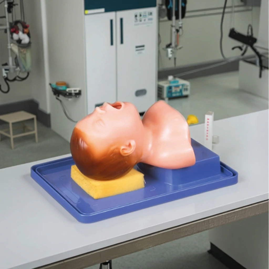 Neonatal Tracheal Intubation Model Child Airway Intubation Manikin for ...