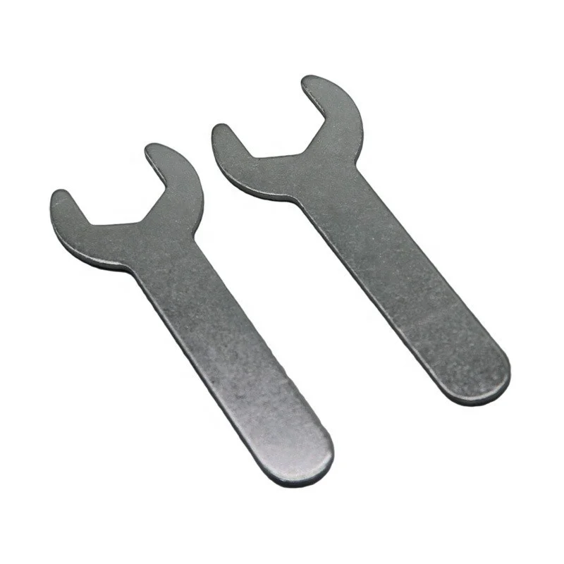 Steel Stamped Flat Fixed Tool Single Head Open Ended Hex Spanner 4-22mm ...