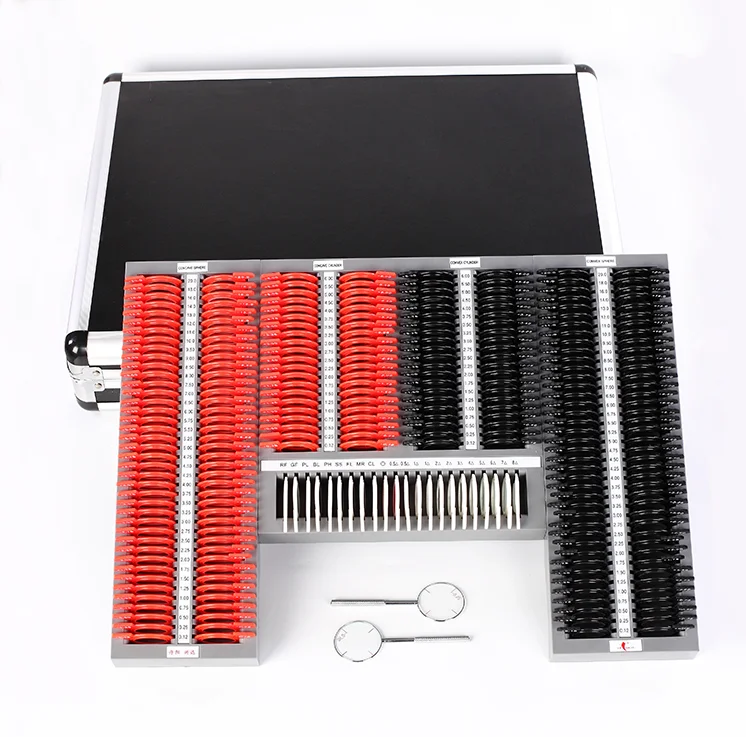 Professional Ophthalmic Instrument Optometry Optical Trial Lens Case ...