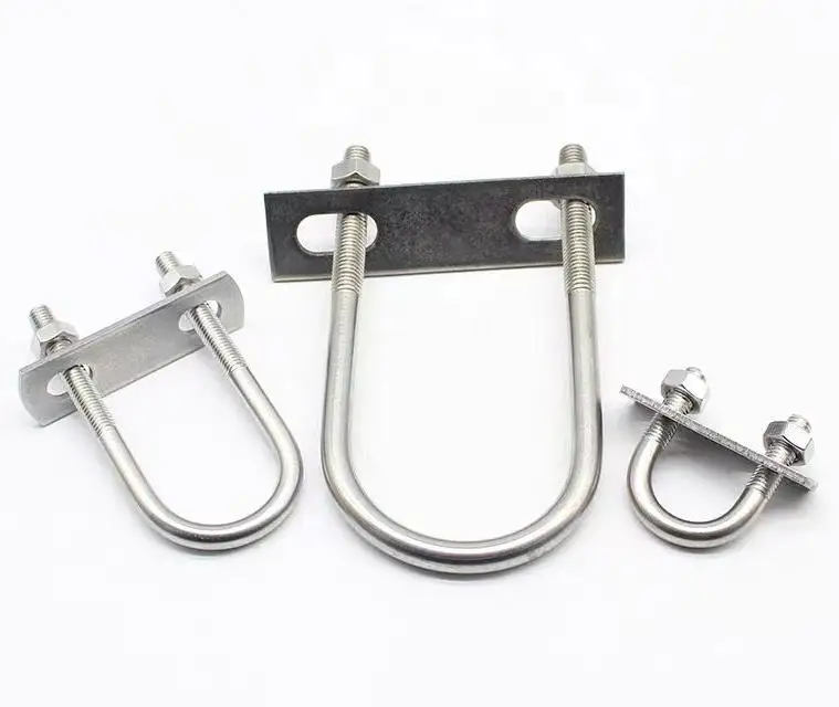 U-shaped Screws Are Used To Fix Pipes With Low-carbon Steel,And Steel ...