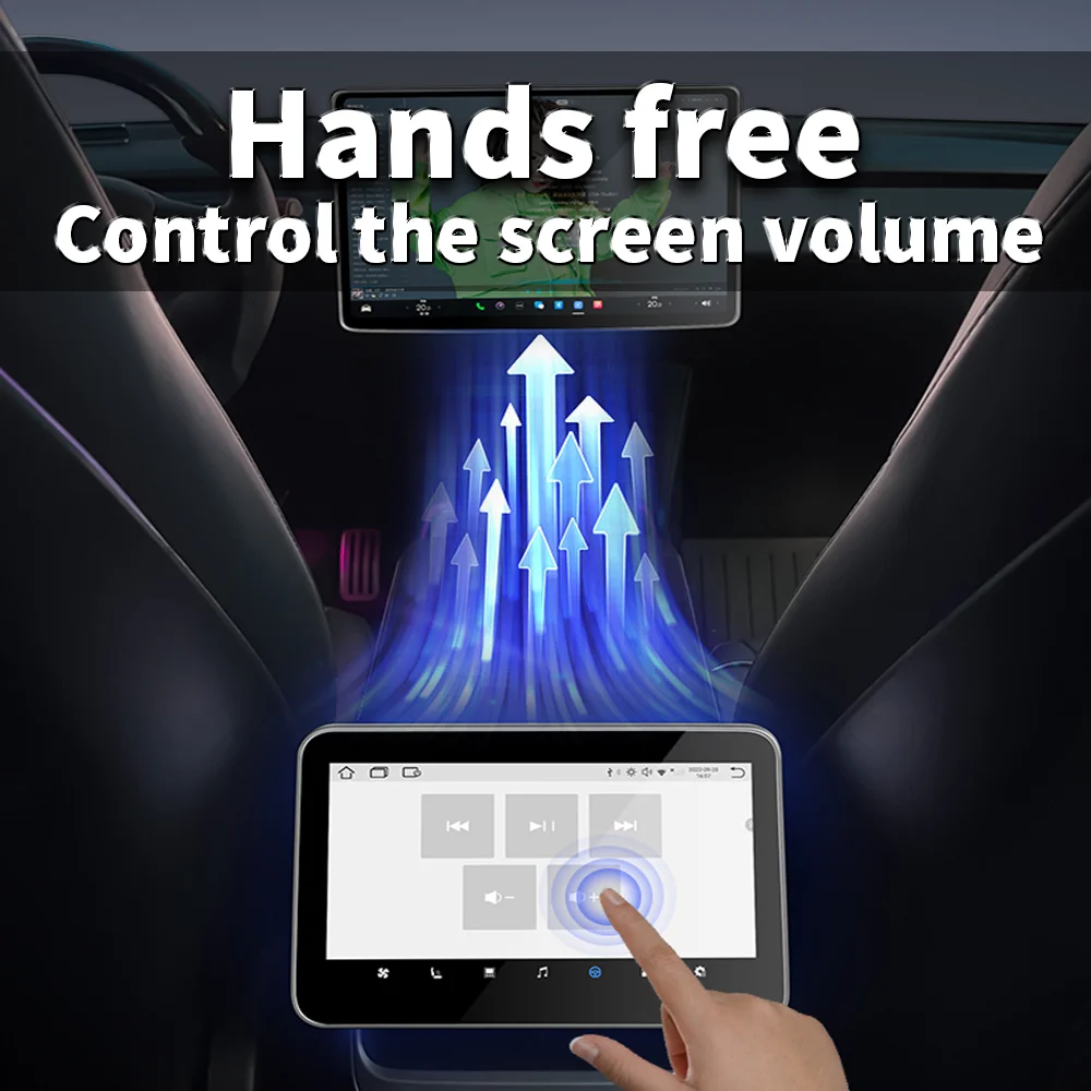 New Tesla Rear Seat Entertainment System Tesla Rear Screen Climate ...