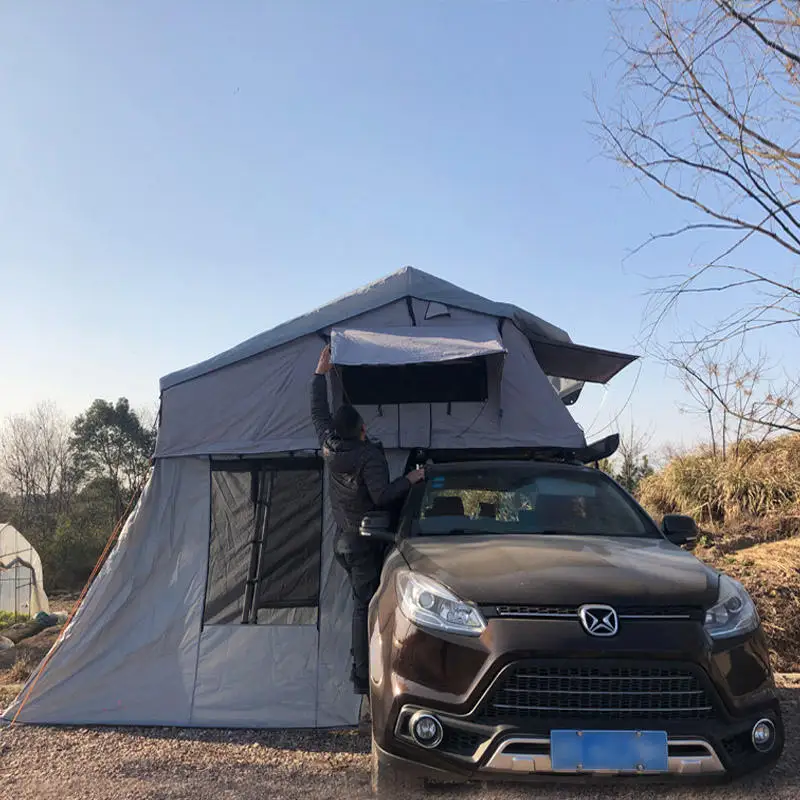 Camping Annex Room Roof Top Tent With Annex And Awning Outdoor Camping ...