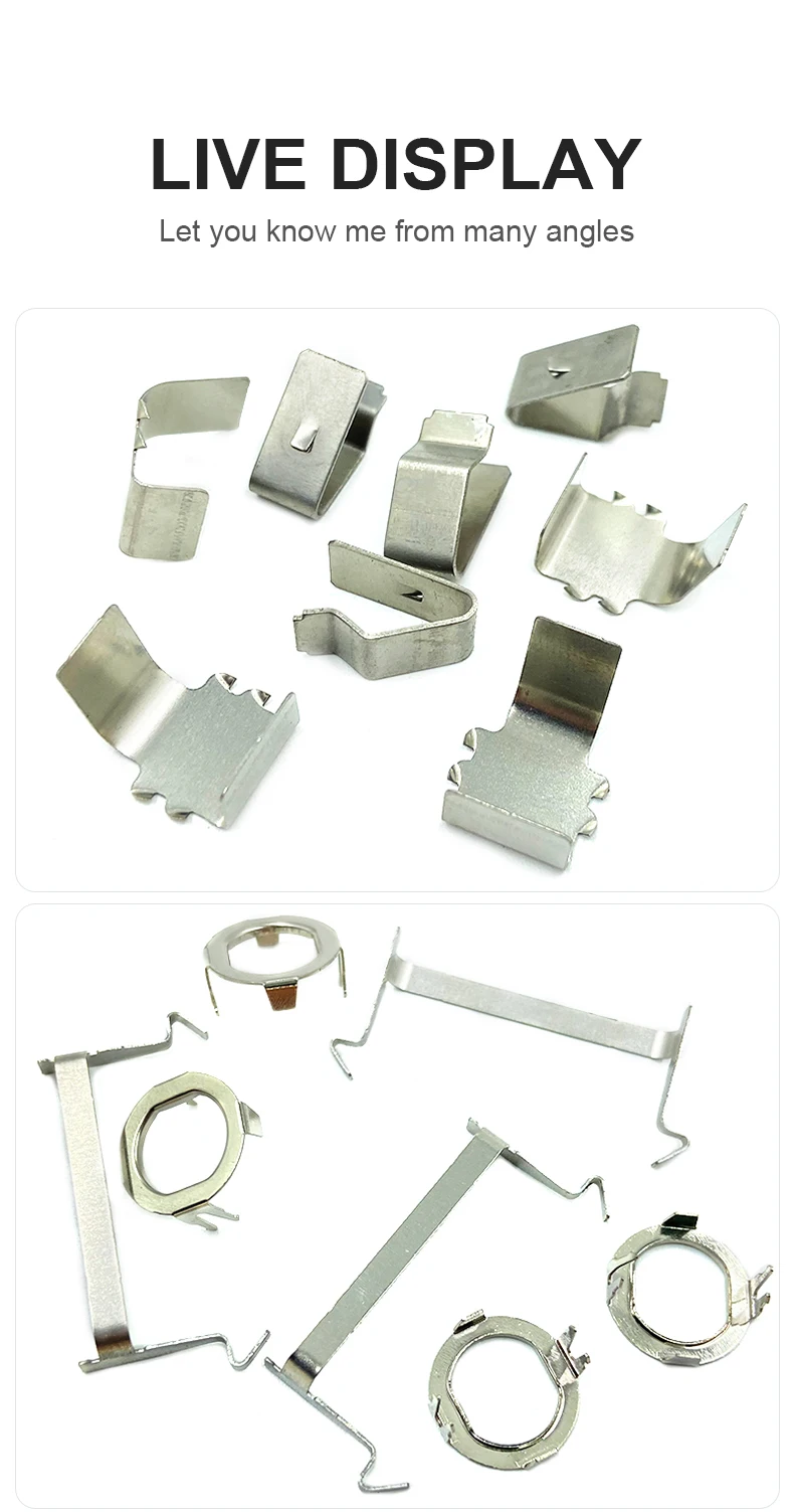 Factory Custom Stainless Steel Bending Springs Sheet Metal Stamping ...