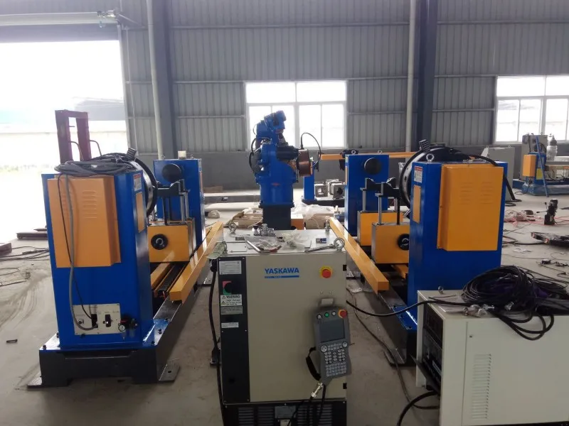 Double Column Double Rotation Type Welding Positioner/Rotating Welding ...