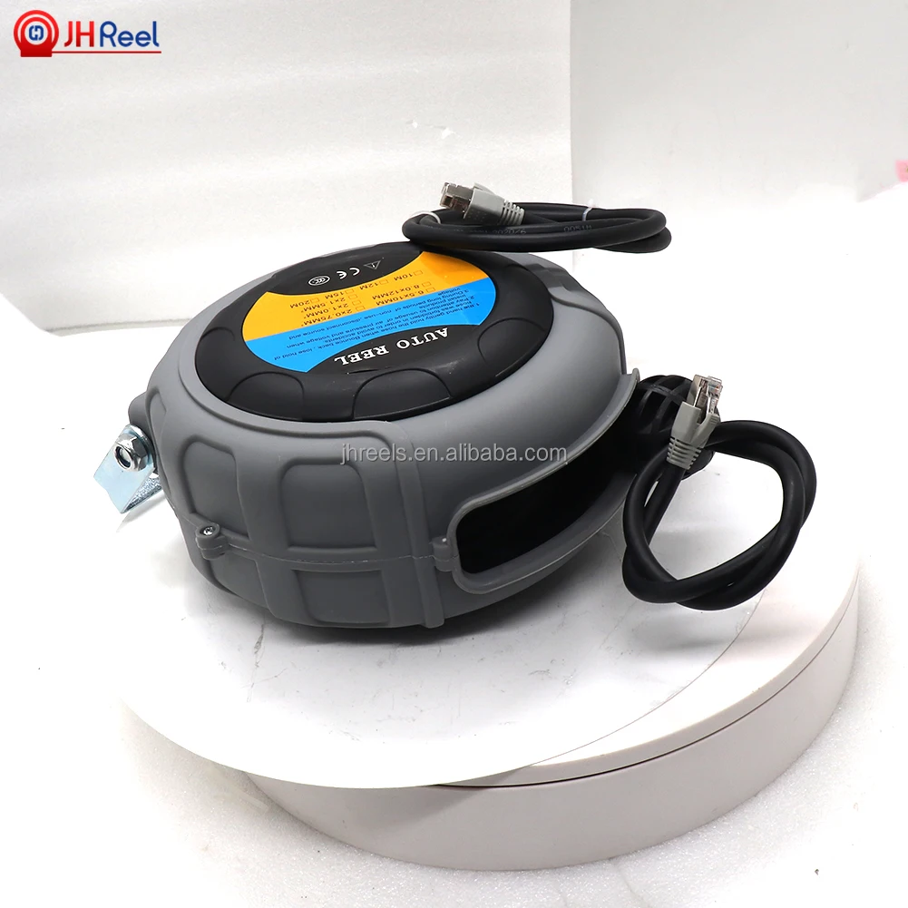 Lan Network Spring Retractable Cat5e Ethernet Cable Reel