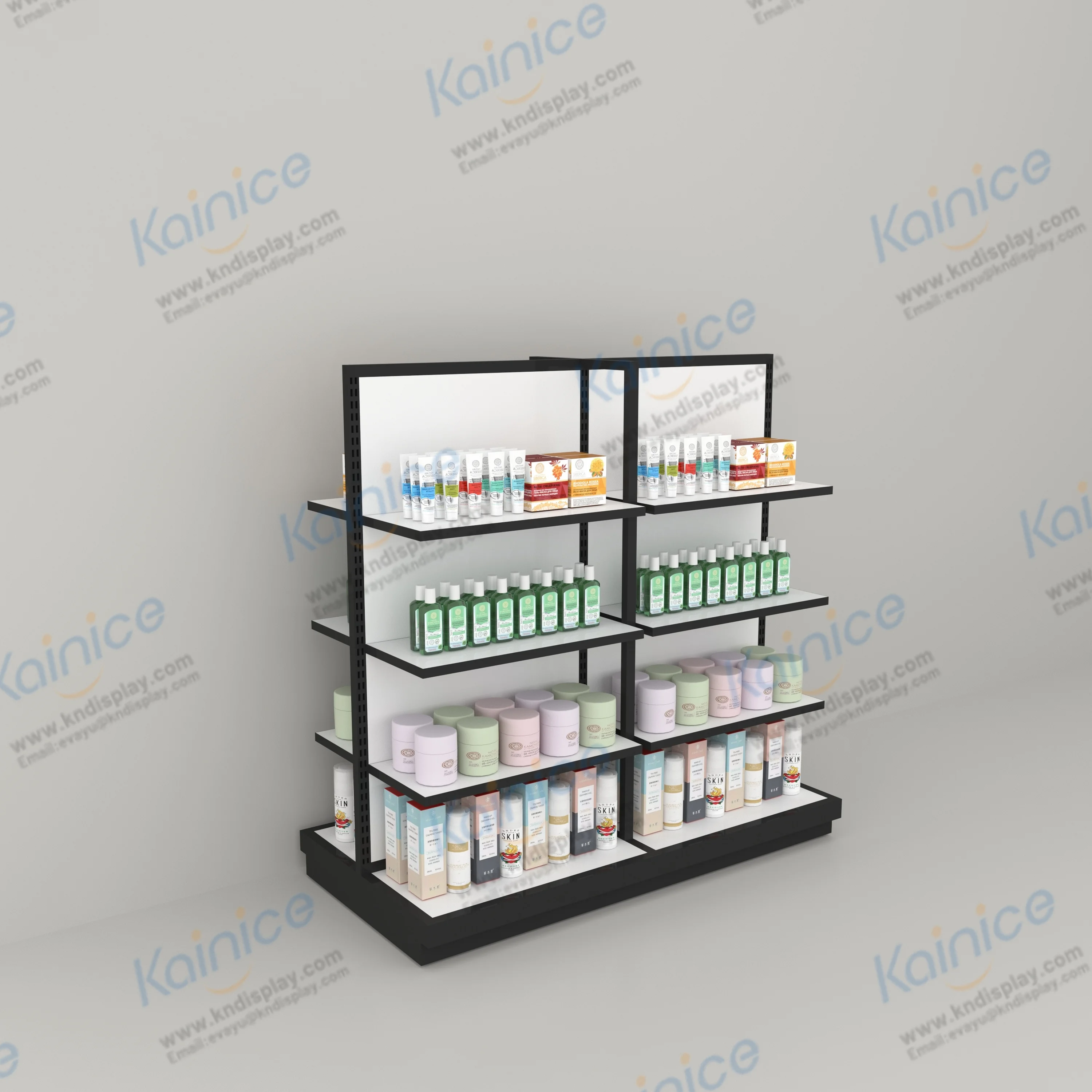 Kainice Wholesale Retail Acrylic Cosmetic Makeup Displays Stand Storage ...