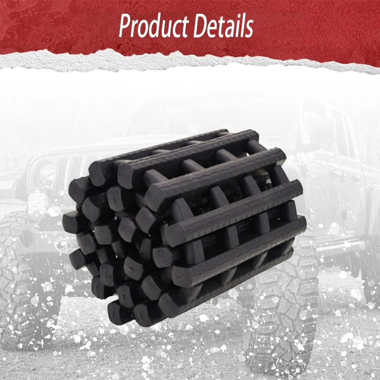 ZEAL 60CM Portable Vehicle Roll up Recovery Track Mat Traction Vehicle ...