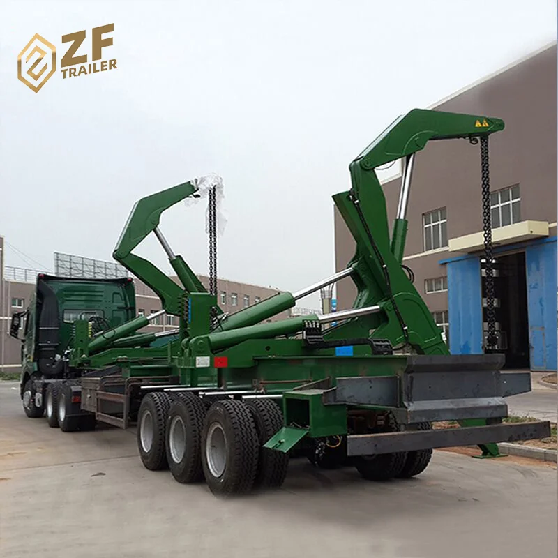 Heavy Duty 40ft Side Lifter Lifting Self Loading Side Loader Container ...