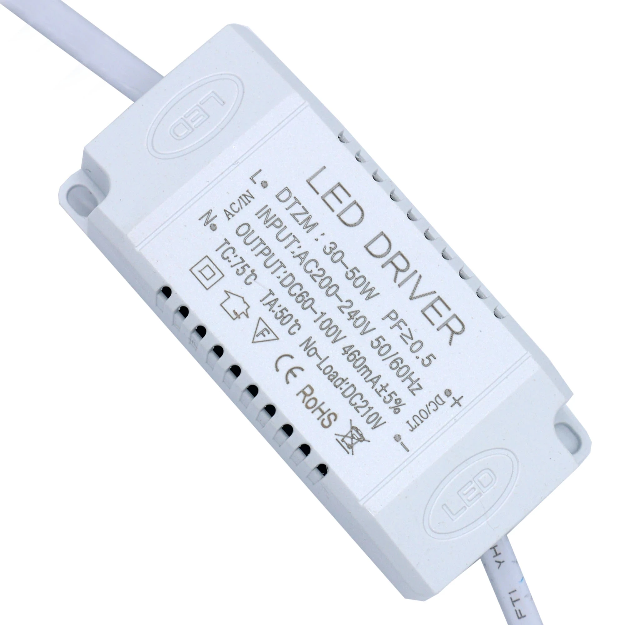Led Driver 30-50w 460ma 60-80w 600ma With Case Panel Light Led Transformer Ac200v Power Adapter ...
