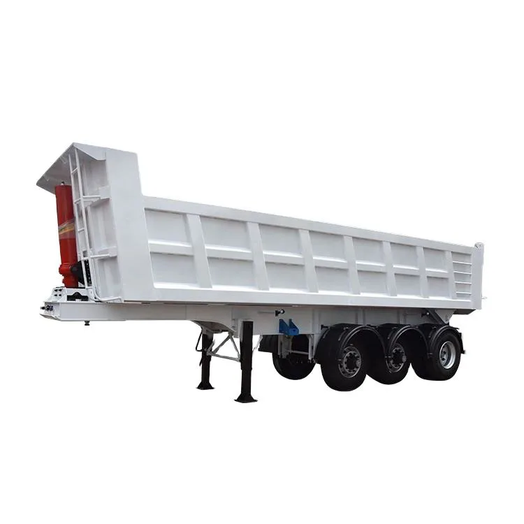Interlink/superlink Double Tipper Side Dump Semi Trailer For Sale - Buy ...