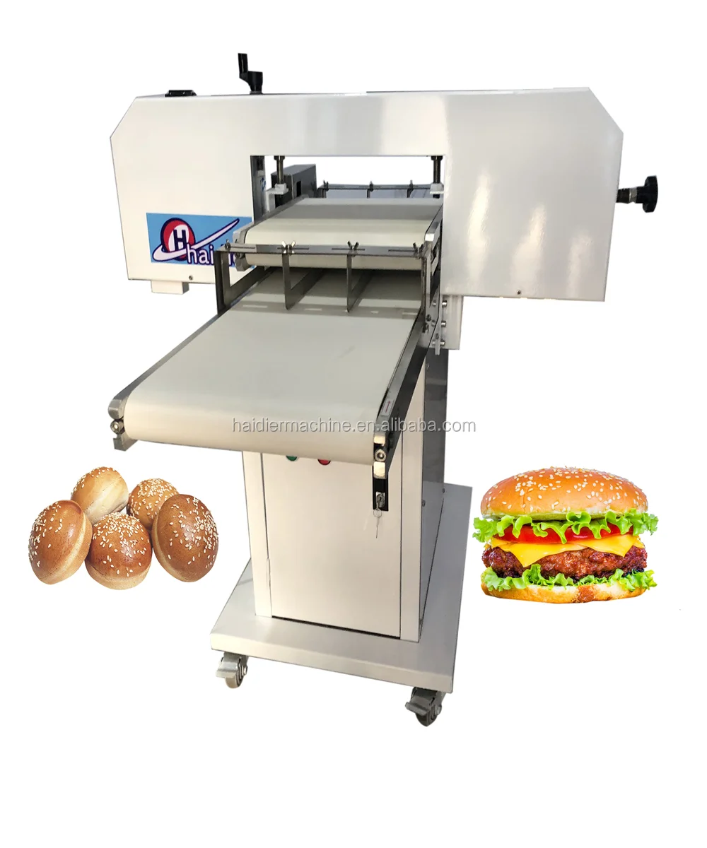 Bakery Slicer Hamburger Bread Bun Slicer Cake Cutter Machine