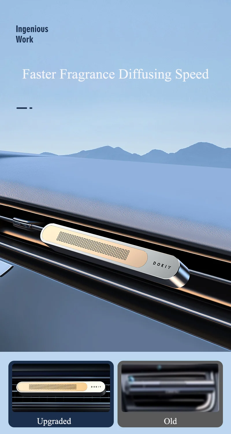 Handmade Wood Car Diffuser Luxury Wooden Fragrance Air Car Diffuser ...