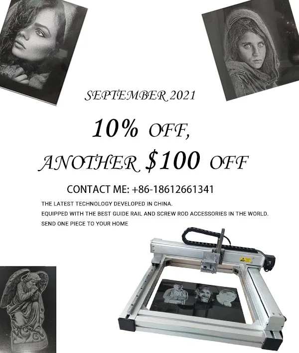 South Africa Using Stone Granite Marble Impact Engraving Machine