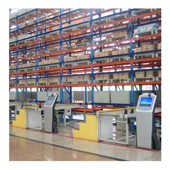 Automated Asrs Retrieval System Shuttle Cart Warehouse Storage Racking ...