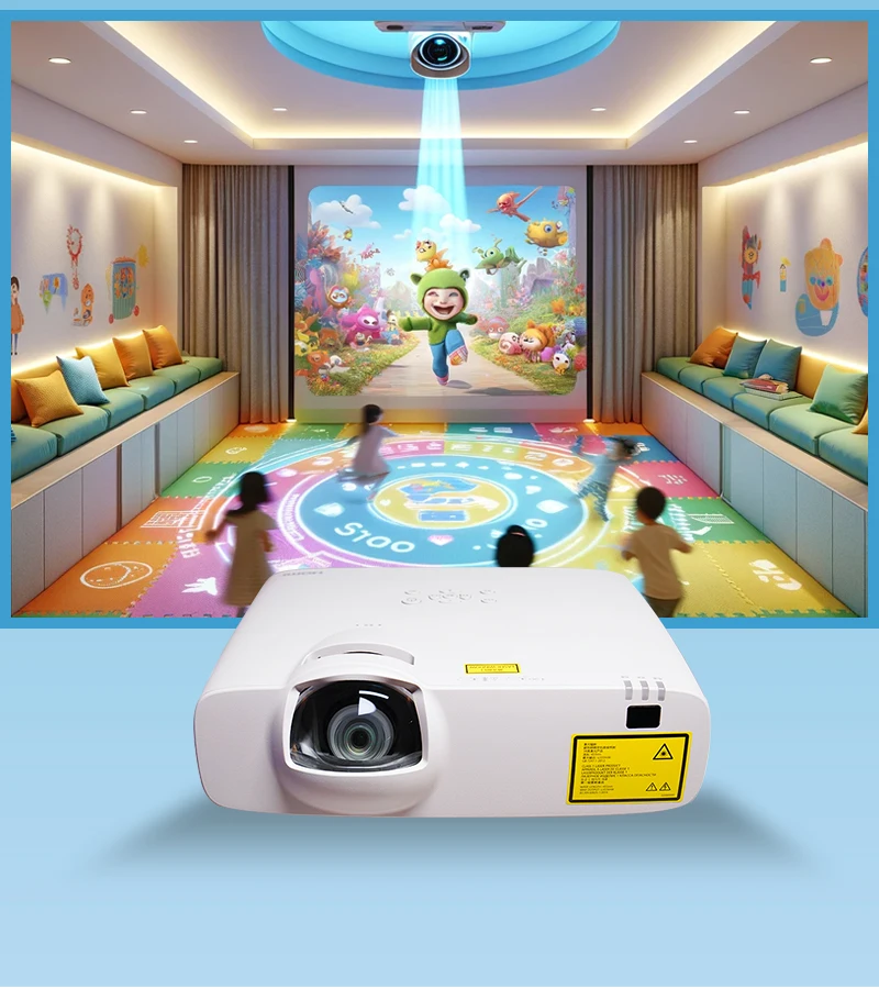 Kindergarten Interactive Mapping Projection Games for Kids