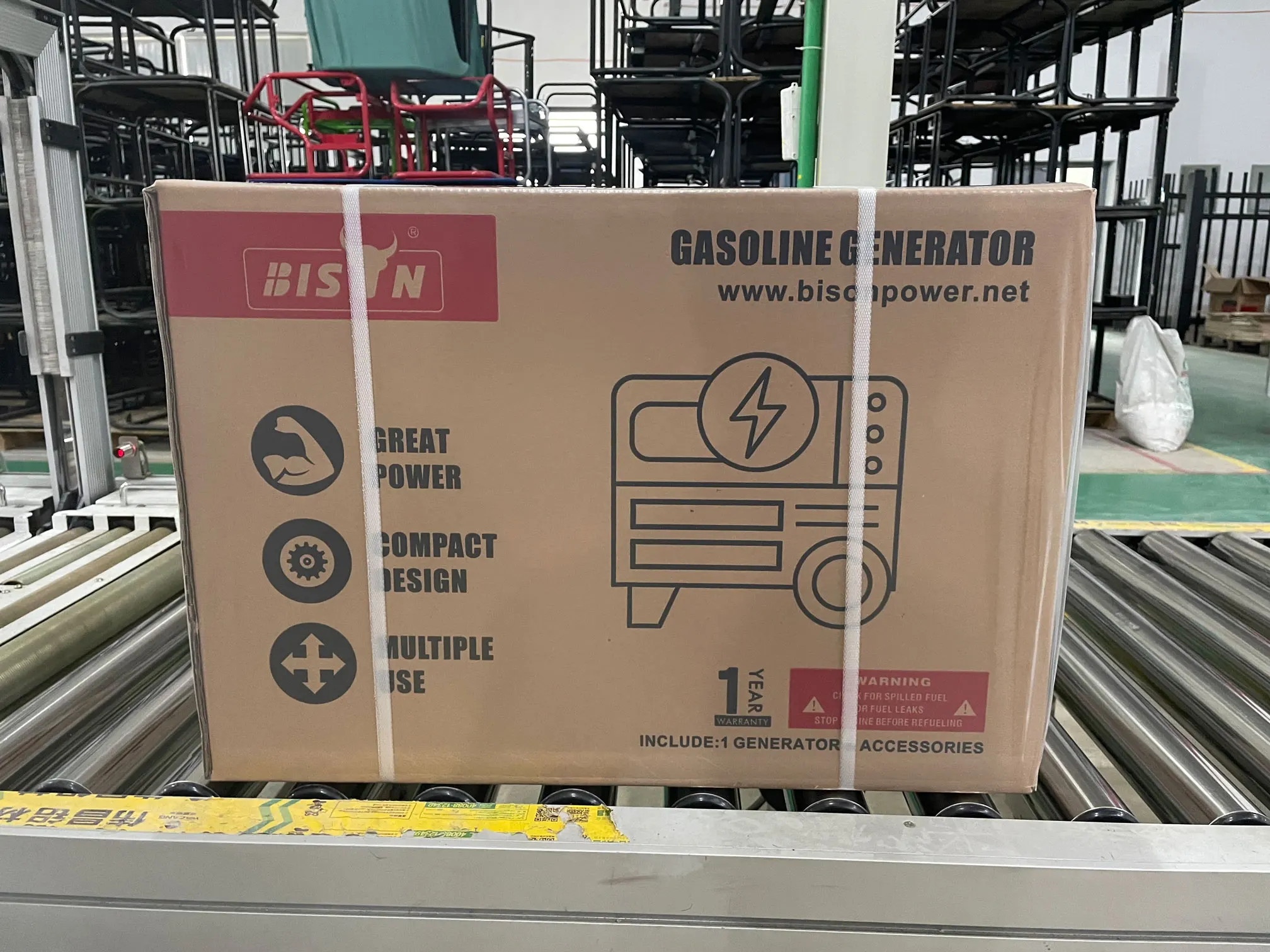 Bison 3500 Portable Dual Fuel Gasoline Lpg Generator For Home Standby ...