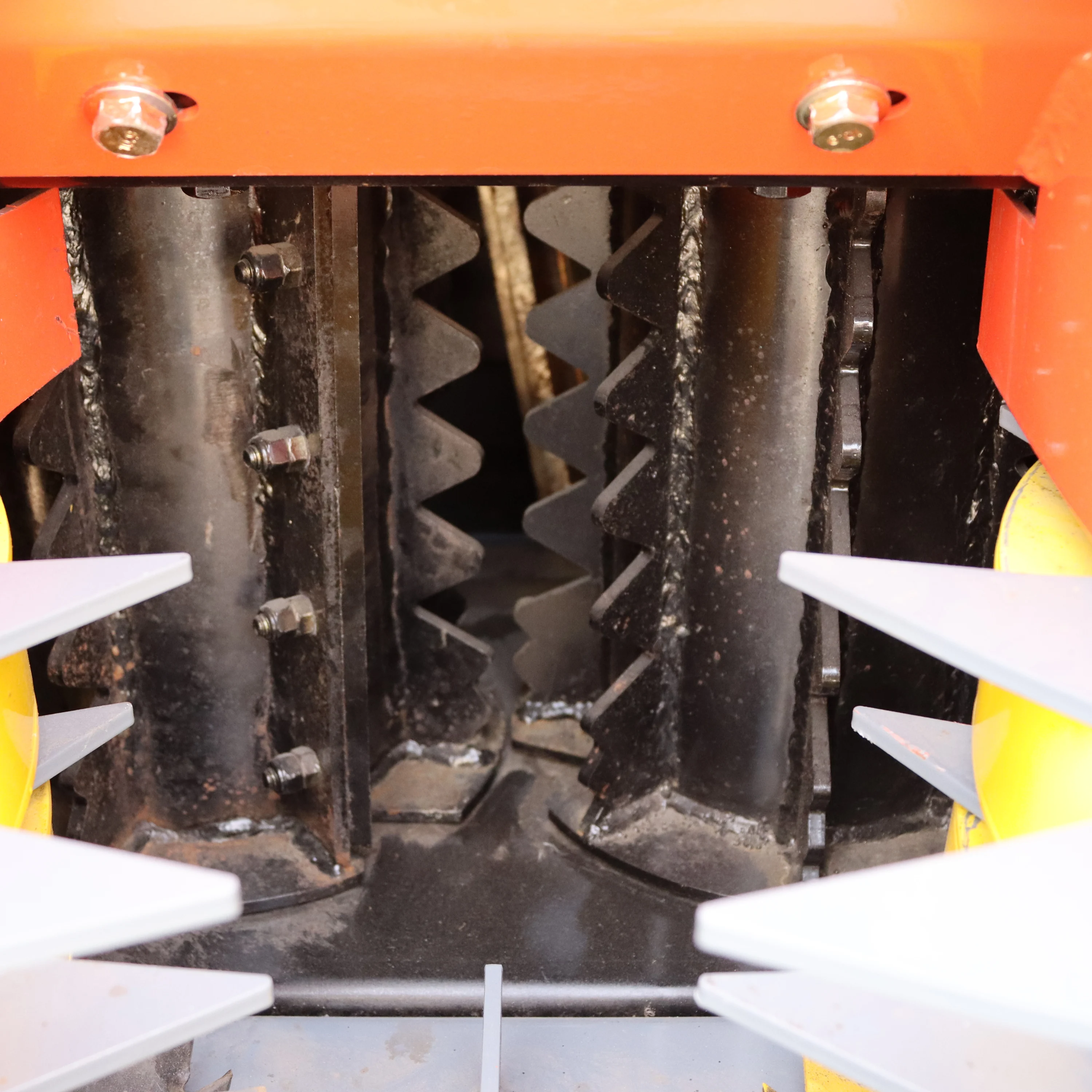 Double Rows Tractor Mounted Silage Forage Harvester Machine