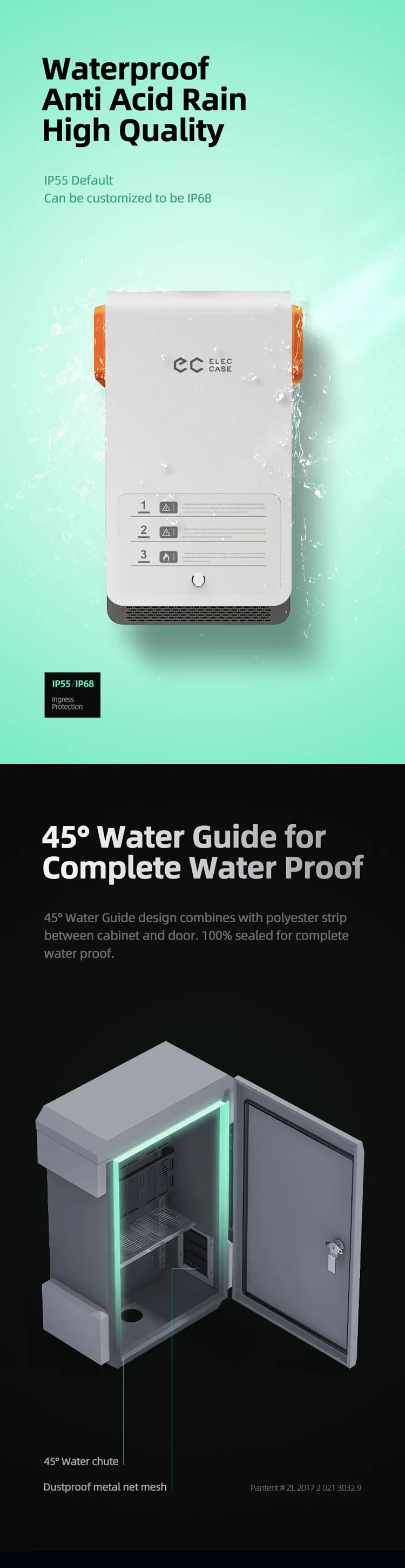 Harwell CCTV Box - Weatherproof Cabinet for Outdoor Electronics