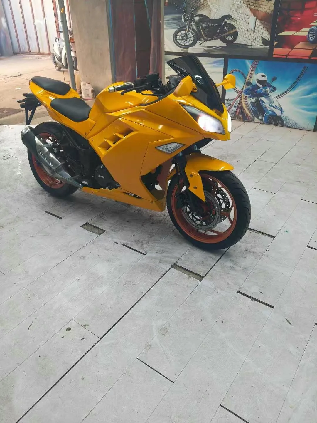 Alibaba.com: Ninja 250cc Kids Motorcycle, second-hand, powerful engine ...