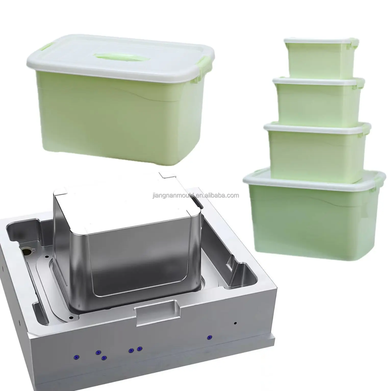 Different Size Container Mold Box Mold Plastic Injection Storage Set ...