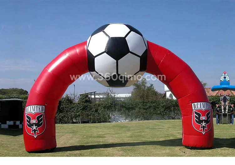 Advertising Inflatable Football Arch With Banner Cheap Inflatable Arch ...
