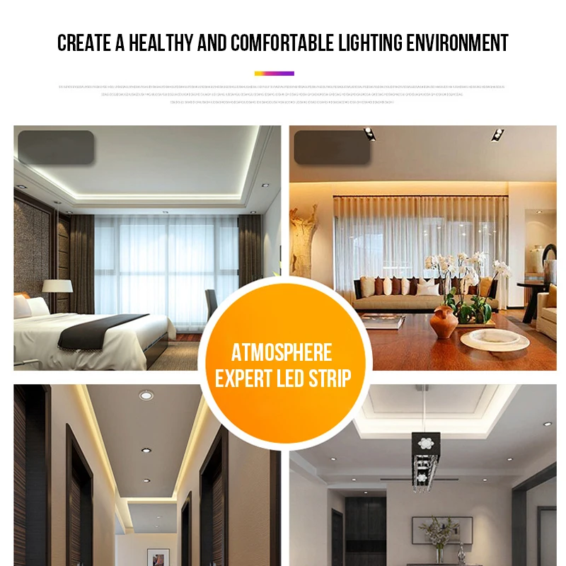 Manual Button Changeable Pure Copper Wire RGB 100M AC 220V 5050 SMD Led ...