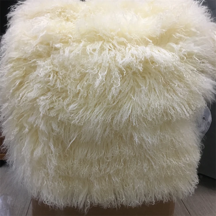 60x120cm Curly Long Hairs Mongolian Animal Fur Rugs - Buy Animal Fur ...