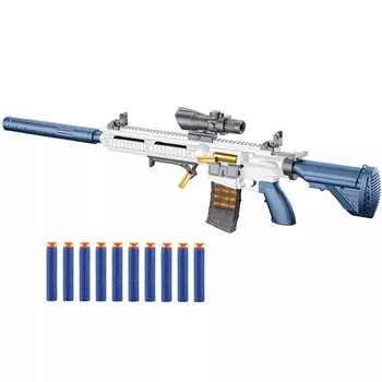 M416 Gun Toy Electric Repeater Ak47 Cheap Realistic Toy Guns Metal Submachine Gun For Adults ...