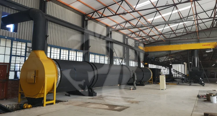 Rotary Drum Dryer Biomass Metal Dryers For Efficient Drying Process ...