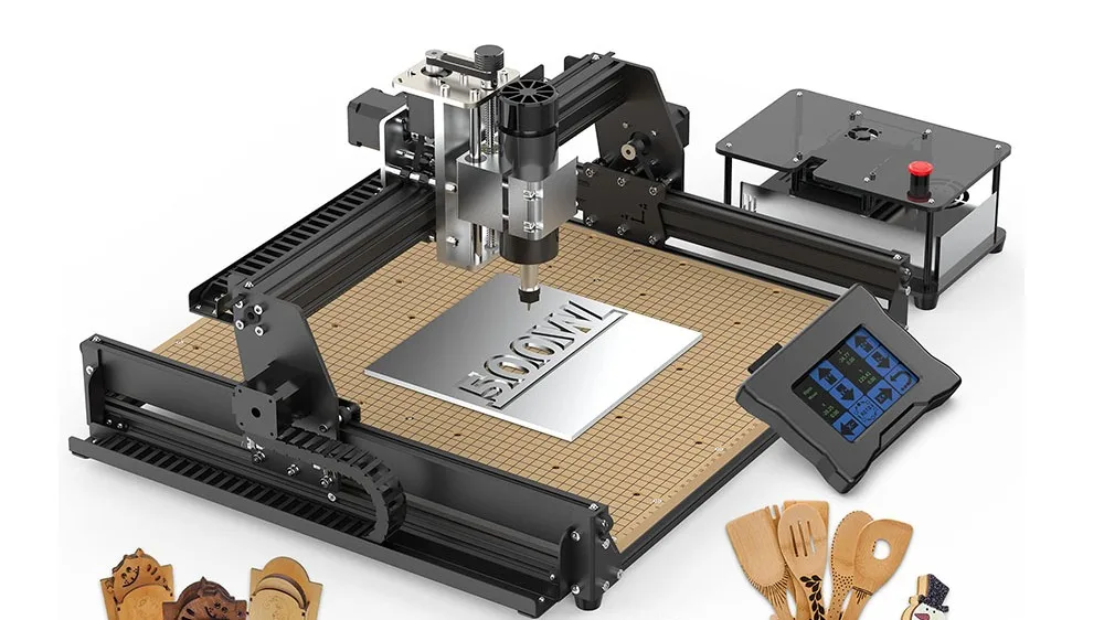 Lingyue 500w Spindle 4540 Mini Cnc Machine 3 Axis Metal Milling Engraving Small Cnc Machine ...