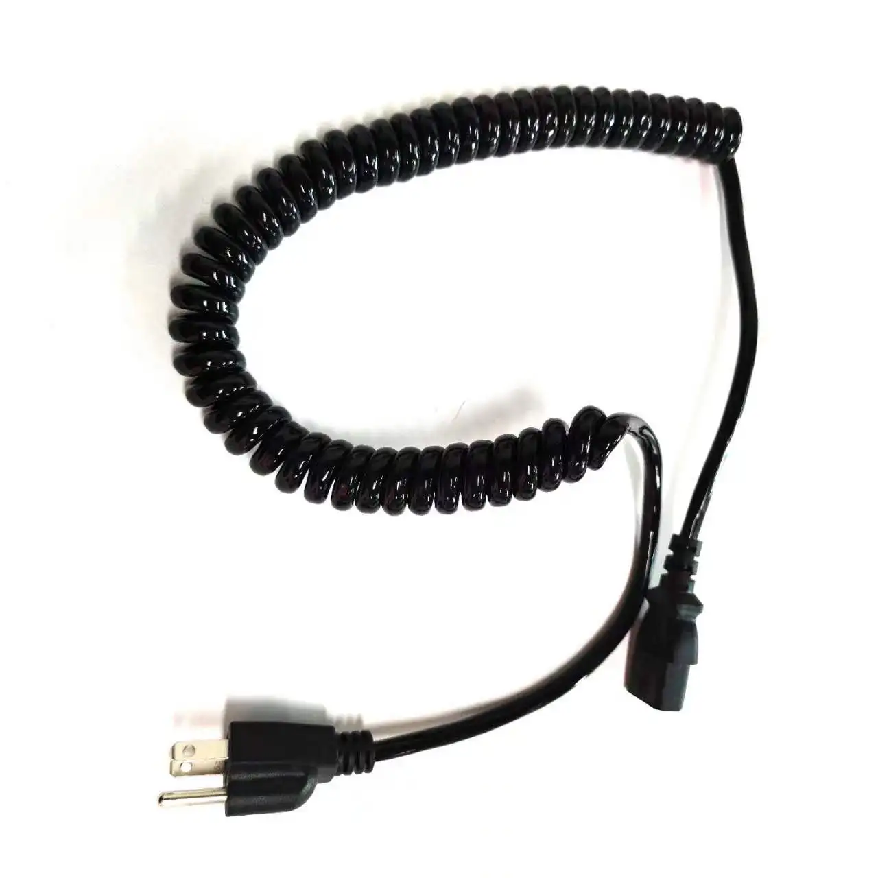 Retractable Power Cords Extension Spring Cables Curly Flex Cables Nema ...