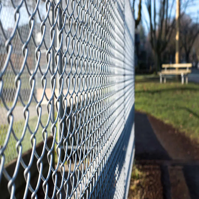 Boundary Wall Galvanized Pvc Coated Wire Mesh Chain Link Fence For Sale ...