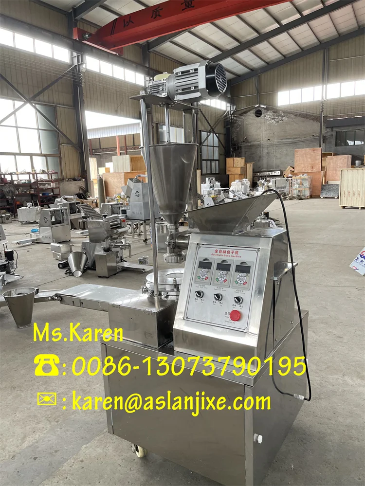 Siopao Maker Commerical Chinese Baozi Machine Steam Stuffed Bun Making ...