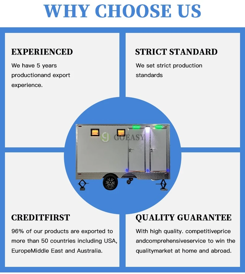 Goeasy Mobile Toilet Trailers - Luxury Restroom Solutions