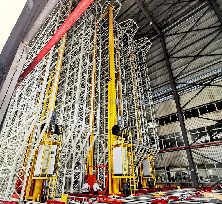 Industrial Warehouse Storage Asrs Automatic Racking System Automated ...