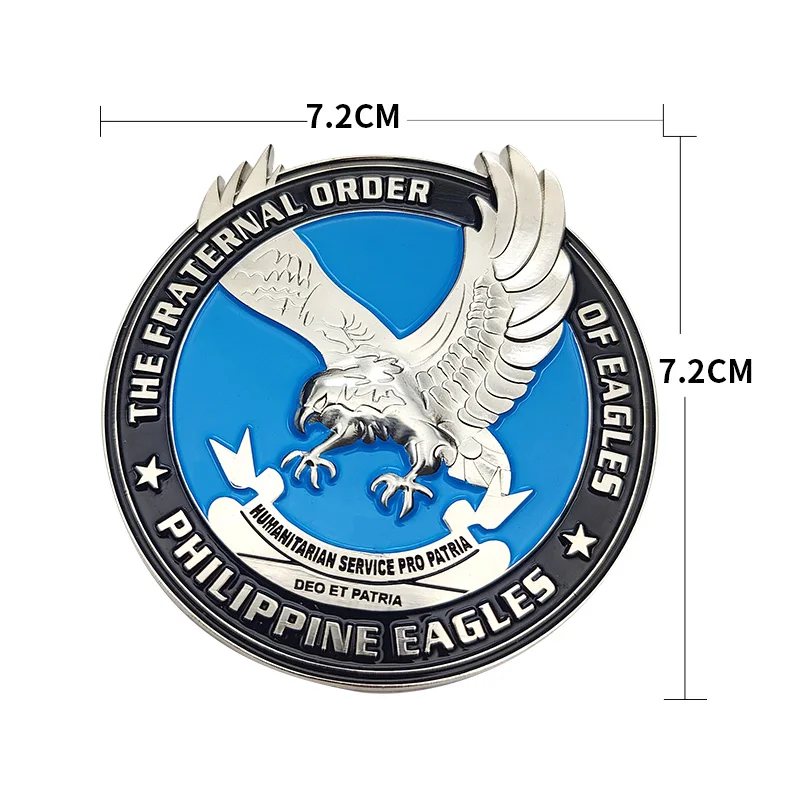 Wholesale Masonic Eagle Logo Mason Master 3d Double Eagle With Adhesive ...